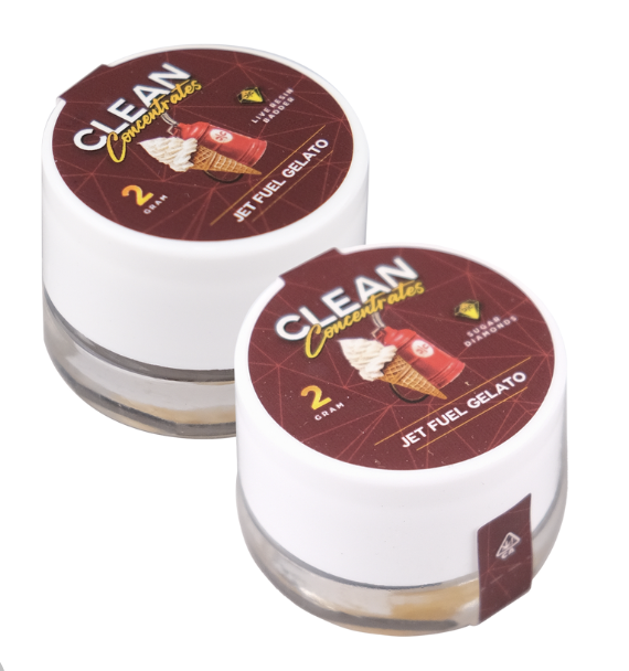Clean Concentrates Jet Fuel Gelato - Clean Carts Official (2Gram)