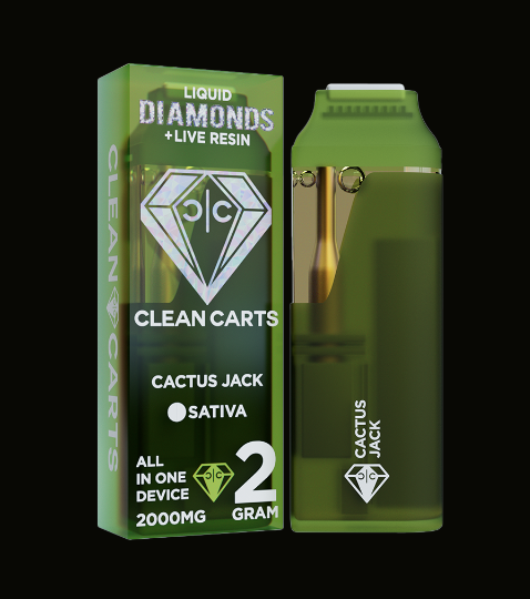 Clean Cart Cactus Jack - 2GramClean Carts Official