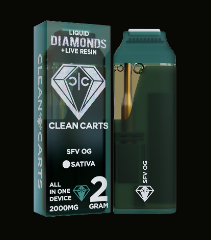 Clean Cart SFV OG - 2Gram (Tiffany Blue)